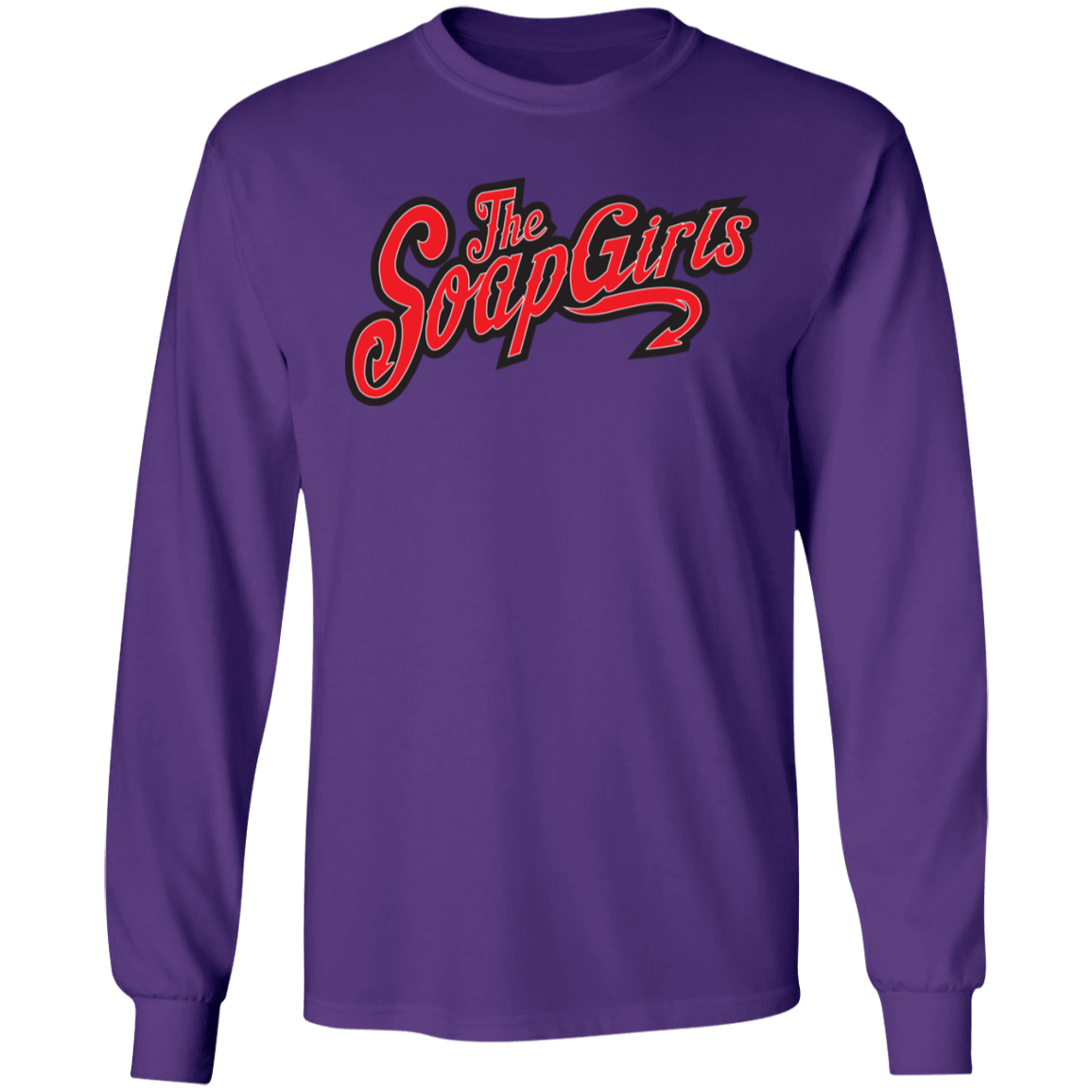 Long SLeeve T-Shirt- The SoapGirls Logo